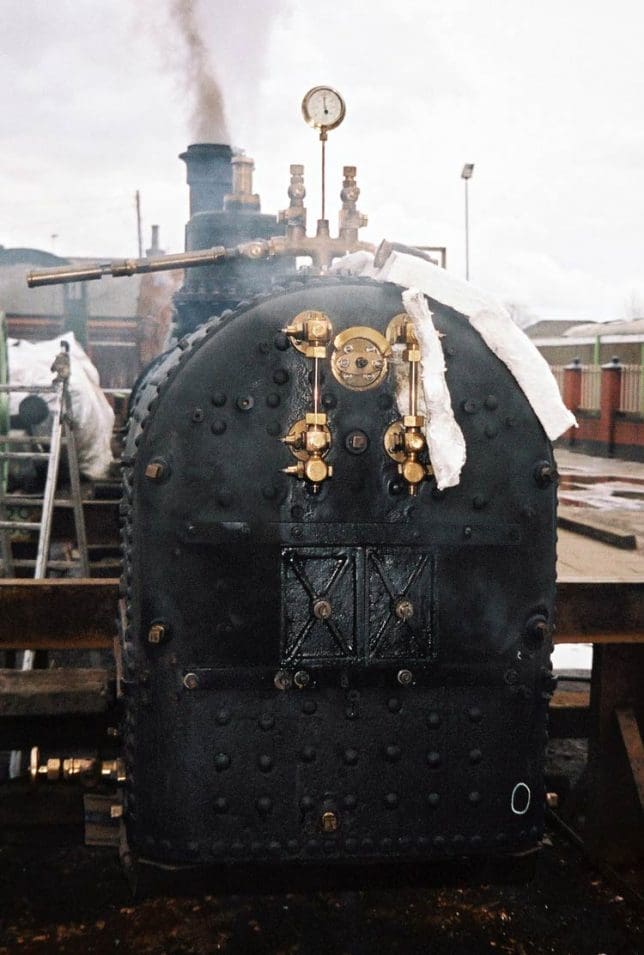 Steam locomotive, steam roller, traction engine, steam-powered car and boat boiler inspection ...